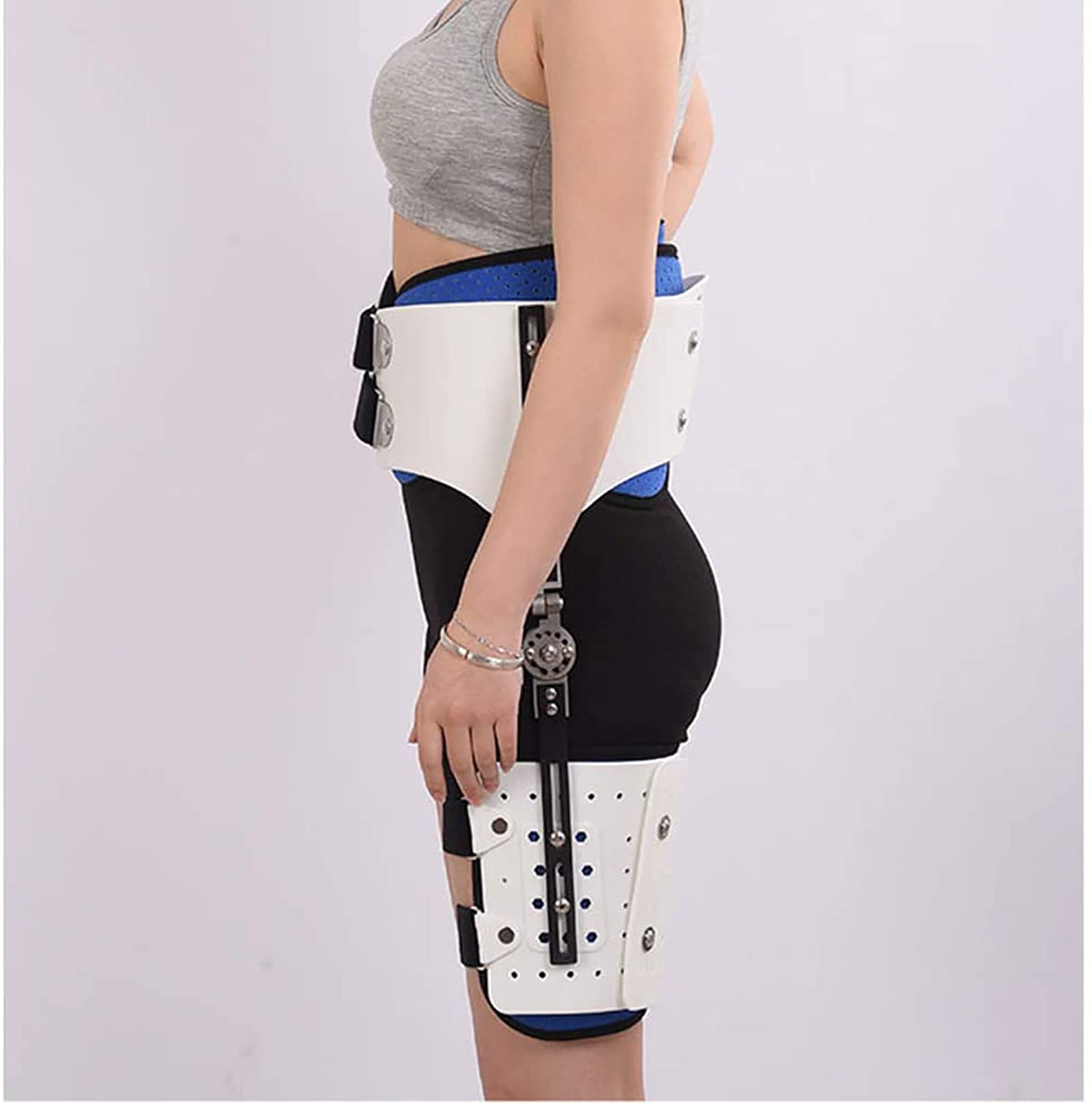 HDGRNCC Hip Bone Support Femoral Thigh Fracture Head Injury Rehabilitation Orthosis Stabilizer and Groin Extremely Comfortable Adjustable Support Frame