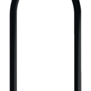 ABUS U-lock Granit Plus 470 and SH B Bracket, Bike Lock with Plus Cylinder for Tamper Protection, ABUS Security Level 12, Black, 23 cm