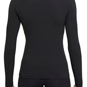 Nike Yoga Luxe Dri-FIT Women's Full-Zip Jacket (X-Small, Black/Dark Smoke Grey)