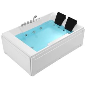 empava whirlpool bathtub massage soaking spa chromatherapy jets tub model 2021 72jt367