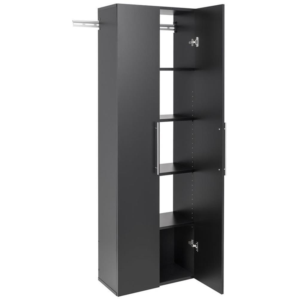 HangUps Large Storage Cabinet, 24", Black