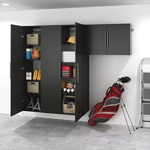 HangUps Upper Storage Cabinet, 30", Black