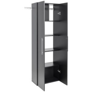 hangups large storage cabinet, 24", black