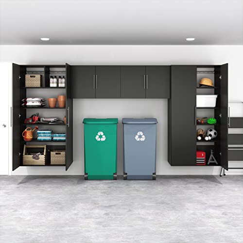 HangUps Upper Storage Cabinet, 30", Black