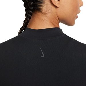 Nike Yoga Luxe Dri-FIT Women's Full-Zip Jacket (X-Small, Black/Dark Smoke Grey)