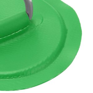 Kayak D Ring Patch, PVC D Ring Pad Patch Inflatable Boat Raft Dinghy Canoe Surfboard Kayak Tie Down Fitting(Green) Rowing