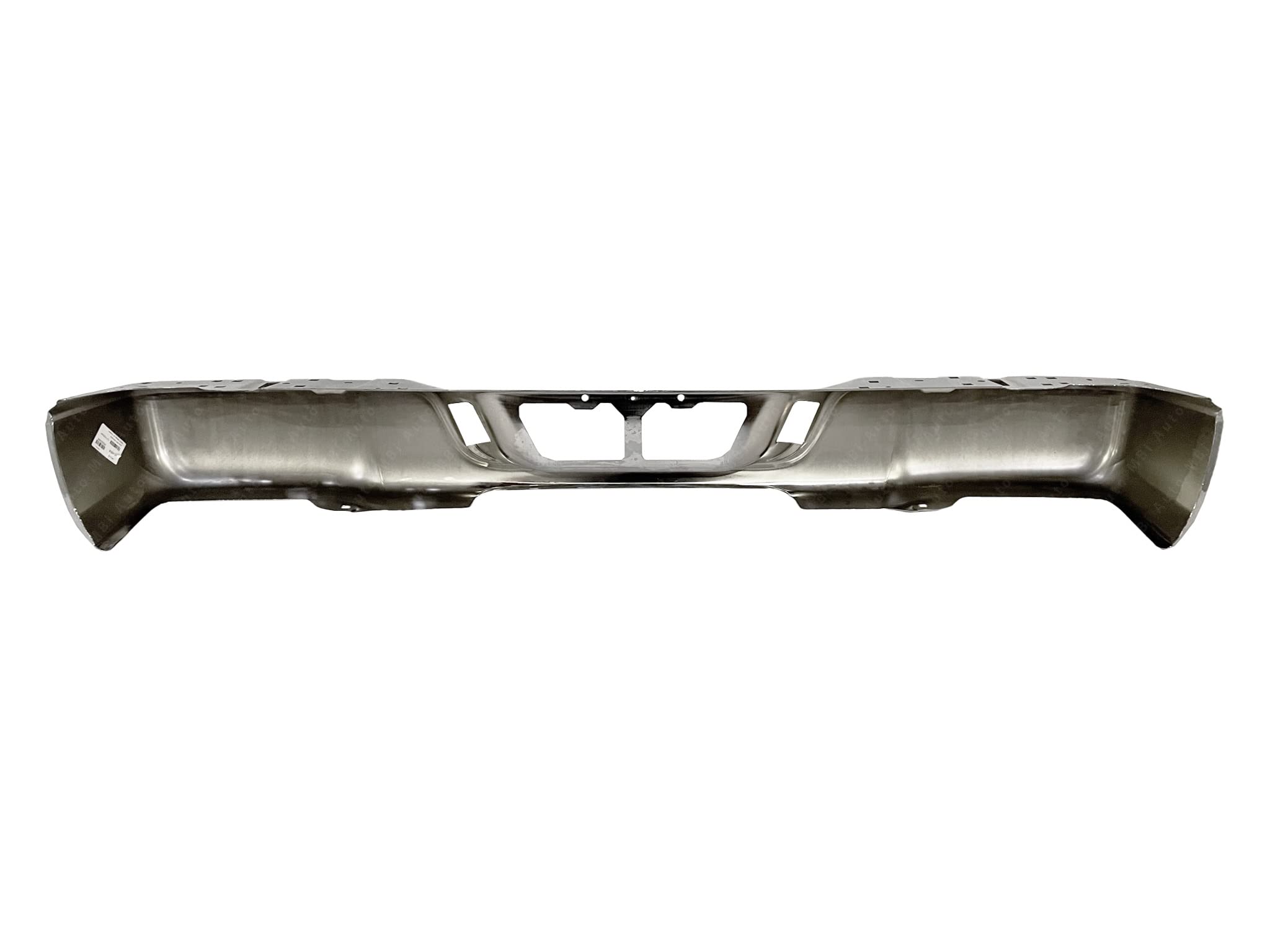 BUMPER-KING Rear Bumper Compatible with 2007-2013 Toyota Tundra Pickup 07-13 TO1102244 Chrome without Park Assist