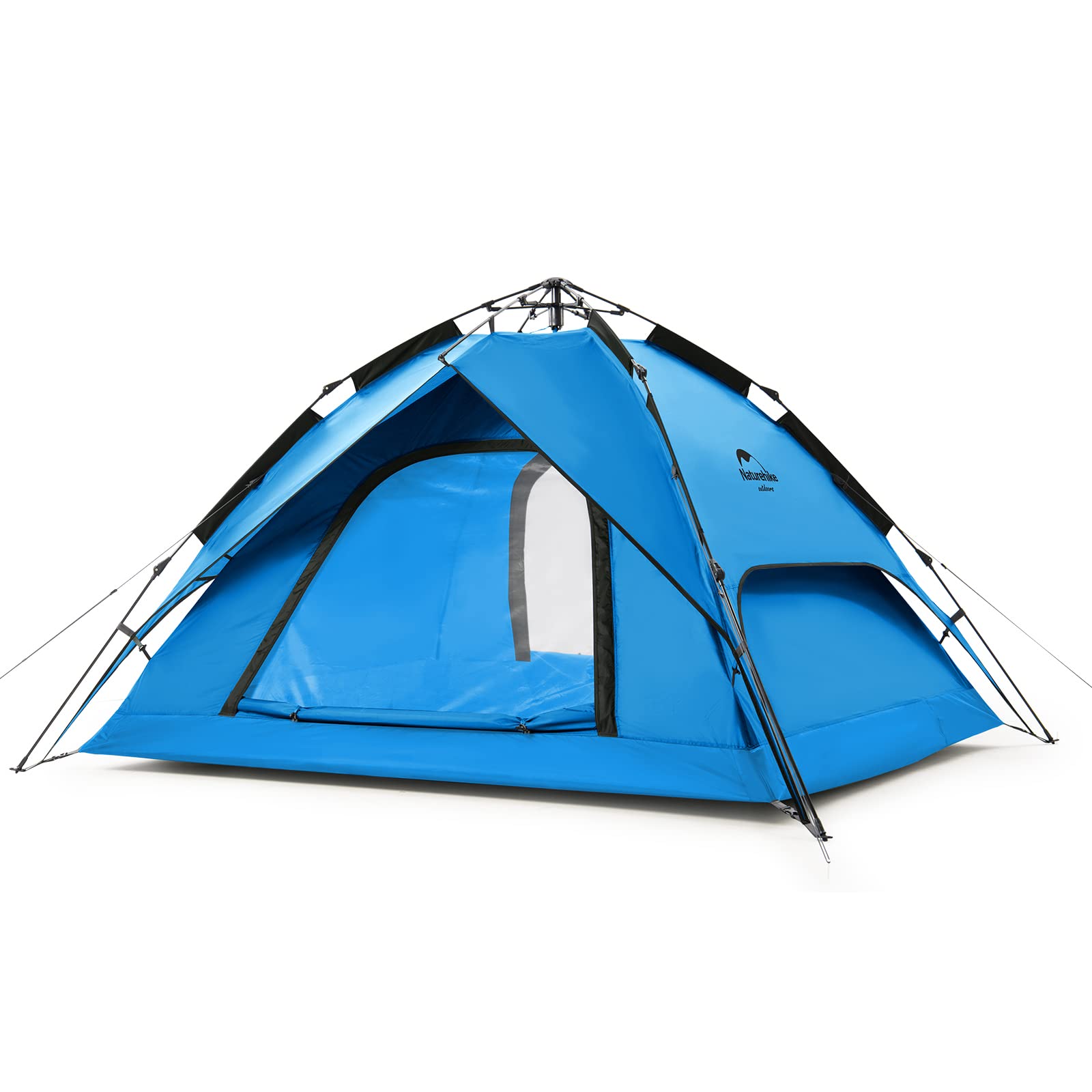 Naturehike Camping Tent, 3-4 Person Pop Up Tent for Camping, Easy Set up Instant Tent for Camping, 3 Person 4 Person Camping Tent