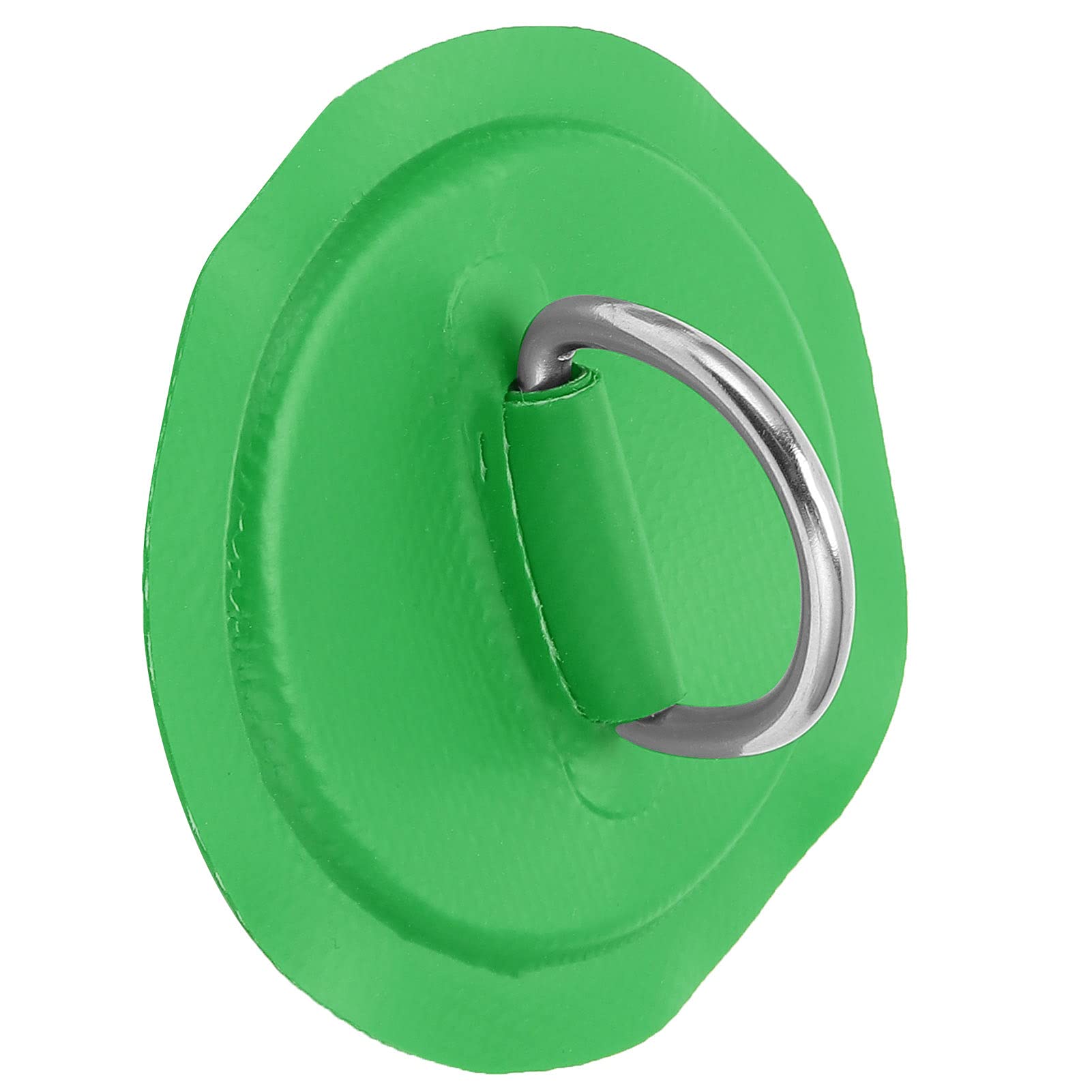 Kayak D Ring Patch, PVC D Ring Pad Patch Inflatable Boat Raft Dinghy Canoe Surfboard Kayak Tie Down Fitting(Green) Rowing