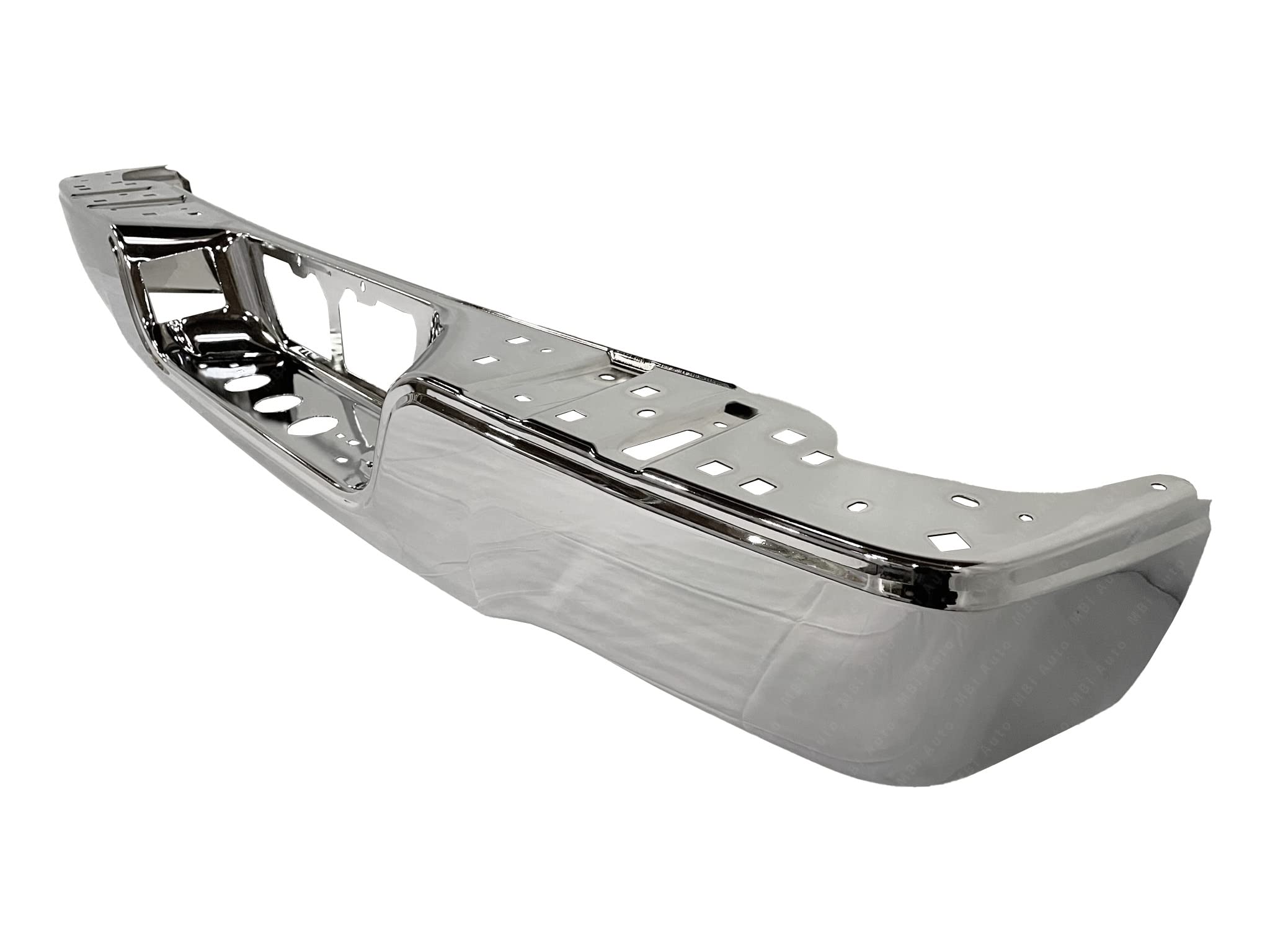 BUMPER-KING Rear Bumper Compatible with 2007-2013 Toyota Tundra Pickup 07-13 TO1102244 Chrome without Park Assist