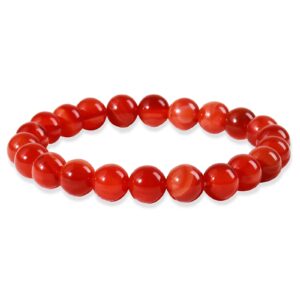 yanchun carnelian necklace bracelet set red jewelry for women healing crystal necklace beaded bracelets lucky red jewelry gifts