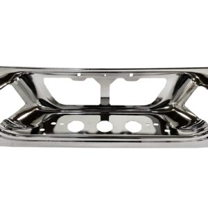 BUMPER-KING Rear Bumper Compatible with 2007-2013 Toyota Tundra Pickup 07-13 TO1102244 Chrome without Park Assist