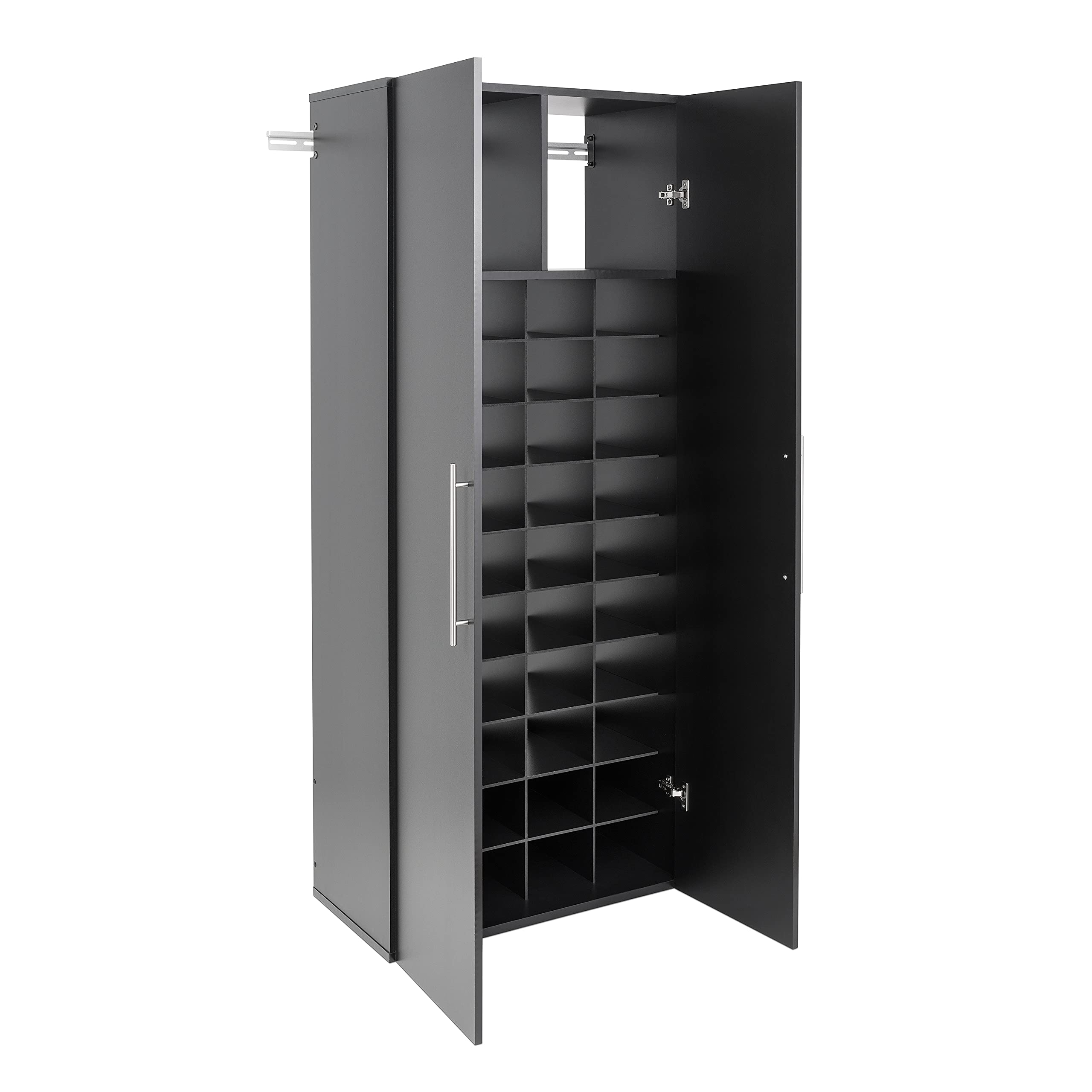 Prepac HangUps Shoe Storage, Black