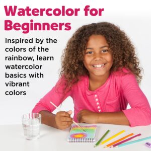 Faber-Castell How to Rainbow Watercolor Pencils Set - Kids Painting Kits, Art Kit for Kids 6-8+