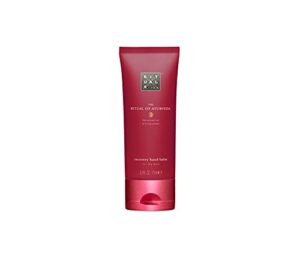 rituals ayurveda hand balm - dry hands moisturizer with sweet almond oil, shea butter & indian rose - 2.3 fl oz