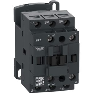 square d by schneider electric dpe18g7 easy tesys iec hvac & ac contactor 7.5hp 480v 120vac coil, din-rail mount/screw fixing, 1/2hp 115v-ph, 2hp 230v-1ph, 3hp 200-230, 7.5hp 460v