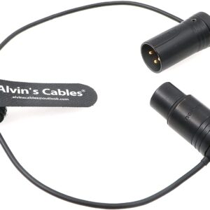 Low-Profile 3 Pin XLR Male to Female Cable Original Connector Balanced Microphone Audio Cord Sommer SOD-14 Alvin’s Cables