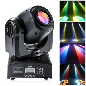 led moving head light 30w dj lights stage lighting with 8 gobo 15 color by dmx and sound activated control spotlight for disco party wedding church live show ktv club...