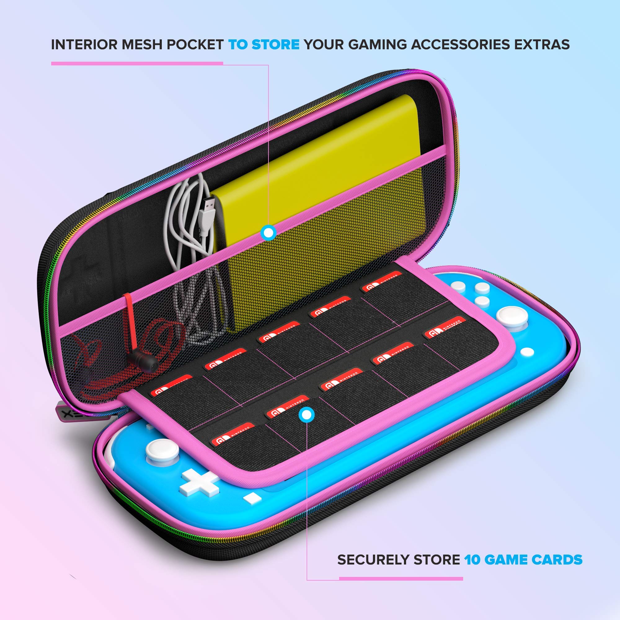 Elite Carrying Case for The Nintendo Switch Lite