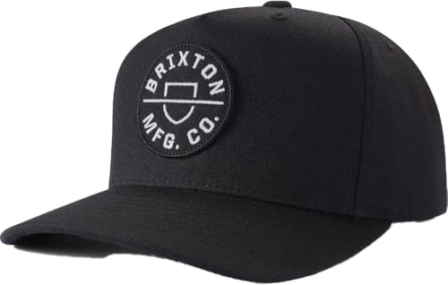 Brixton Men's Baseball Caps, Black, One Size