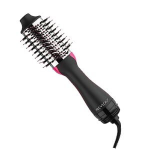 revlon one-step hair dryer and volumizer hot air brush, titanium max edition