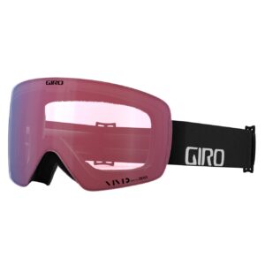 Giro Contour RS Asian Fit Snow Ski Goggles - for Men & Women - Black Wordmark Strap w/VIVID Ember/VIVID Infrared Lenses