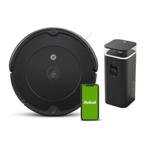 irobot roomba 694 wi-fi connected robot vacuum with irobot roomba dual mode virtual wall barrier bundle (2 items)