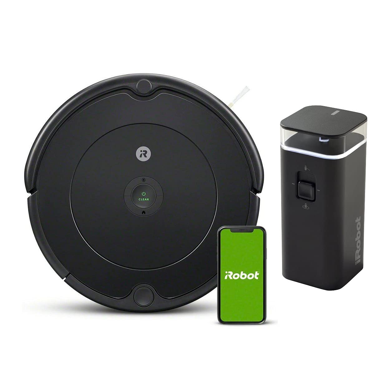 iRobot Roomba 694 Wi-Fi Connected Robot Vacuum with iRobot Roomba Dual Mode Virtual Wall Barrier Bundle (2 Items)