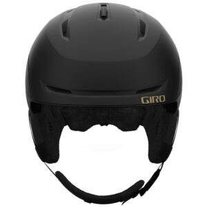 Giro Avera MIPS Ski Helmet - Snowboard Helmet for Women & Youth - Matte Black/Gold - Size S (52-55.5cm)