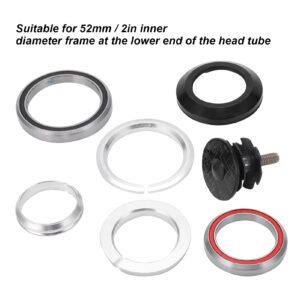 Keenso Bike Headset Bearings, 41.8?52mm M4/5 Mountain Road Bike Bearing Headset Straight Tapered Tube Parts