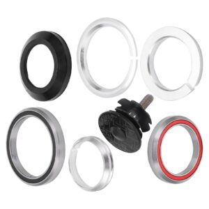 Keenso Bike Headset Bearings, 41.8?52mm M4/5 Mountain Road Bike Bearing Headset Straight Tapered Tube Parts