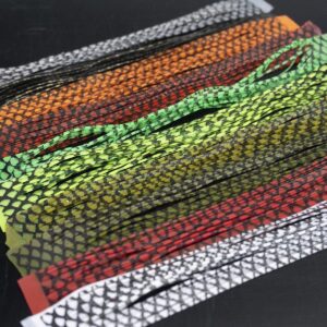 10 Colors 20 pcs Fishing Jig Lures Rubber Skirt Tab Multicolor Silicone Skirts Whole Sheet DIY Spinner Bait Squid Rubber Thread Lures Regular Skirt Collars Included Fly Tying Material Stripe Spots