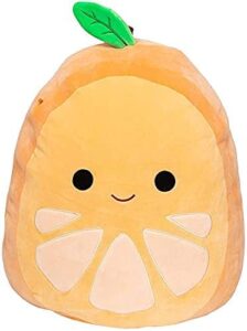 kellytoy squishmallows 12 inch orin the orange fruit squad plush stuffed toy