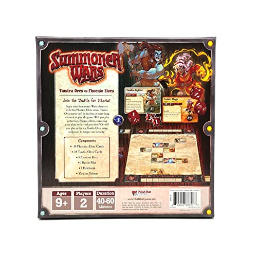 Summoner Wars Second Edition Starter Set: Tundra Orcs vs. Phoenix Elves