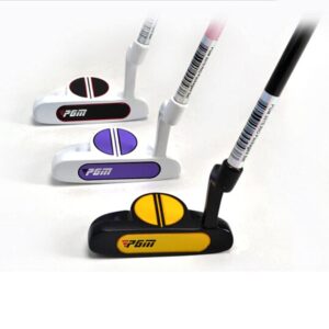 Kids Golf Putter Right Handed Stainless Steel Rio Beginners Practice Junior Golf Clubs for 3-12 Years 24''-28'' (black&yellow,8-12Y)