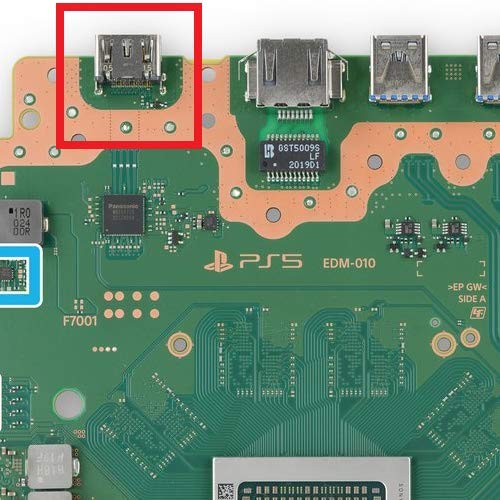 RILECTRO HDMI Port Replacement for Sony Playstation 5 PS5 HDMI Display Socket Connector Jack