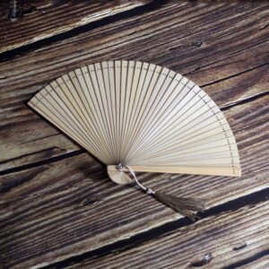 bbwl hand held fans folding fan mini folding fan ladies all bamboo fan portable gift fan hanfu fan @a