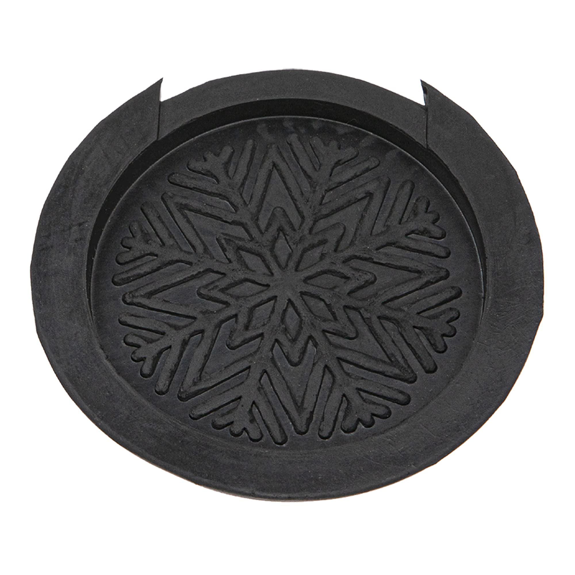 3Pcs Yootones Guitar Soundhole Cover Rubber Guitar Sound Hole Cover Compatible with Acoustic Guitar (Black)