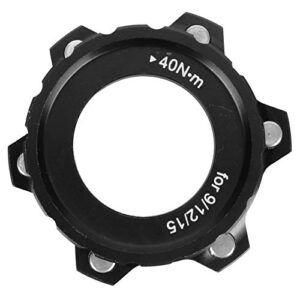 qimit center lock adapter, strong bicycle accessories brake rotor for 15mm / 5.9in hub axles for 12mm / 4.7in for 9mm / 3.5in