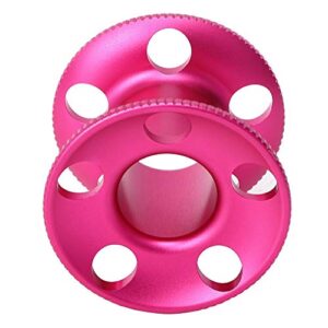 Empty Underwater Compact Size Finger Spool, Finger Spool Reel, Easy to Use Line Tool for Snorkeling Freediving(red)