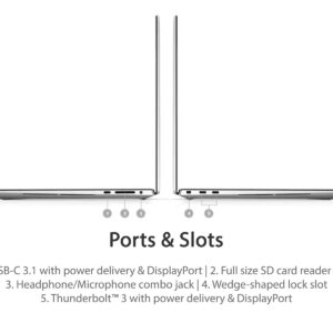 Newest Dell XPS 15 9500 Elite Laptop, 15.6" FHD+ 500 Nits Display, Intel Core i7-10750H, GTX 1650Ti, 32GB RAM, 1TB SSD, Webcam, Backlit Keyboard, Fingerprint Reader, WiFi 6, Thunderbolt, Win 10 Home