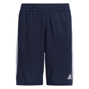 adidas boys adi clsic 3s shorts, collegiate navy, small us