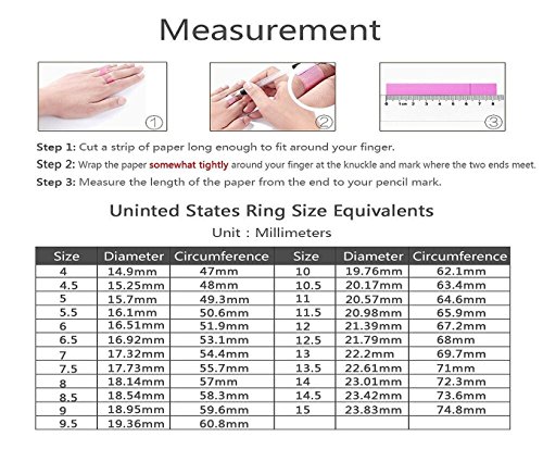 JAJAFOOK 8mm 316L Stainless Steel Jesus Cross Ring Glow in The Dark Ring Luminous Effect Ring Wedding Band, Blue 6