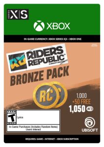 riders republic coins bronze pack - 1,050 credits - xbox [digital code]