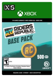 riders republic coins base pack - 500 credits - xbox [digital code]