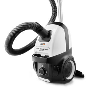 Soniclean WhisperJet C2 Canister Vacuum Cleaner - Ultra-Quiet Operation - U15 ULPA Filtration - Made in Germany