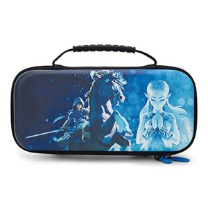 powera protection case for nintendo switch or nintendo switch lite - zelda: midnight ride, protective case, gaming case, console case - nintendo switch