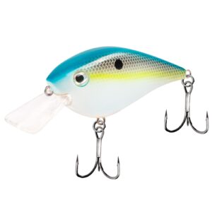 basskiller 1pcs square bill crankbait, bass fishing lure, floating erratic action topwater fishing lures, 3d eyes fishing gear trout lure with sharp hooks for shallow water, freshwater, saltwater