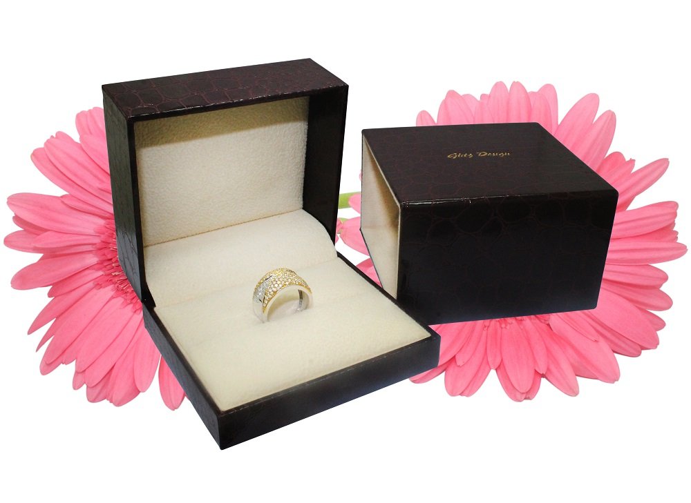 Gold Nugget Ring for Women 10K Gold Women’s Wedding Rings 2.20 gm (RS 8)