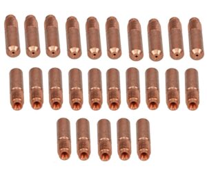 startechweld 087299 mig welding contact tips .023" 087-299 for miller m10 m15 m25 m40 m100 hobart h9 h10 mig weld guns (pack of 25)